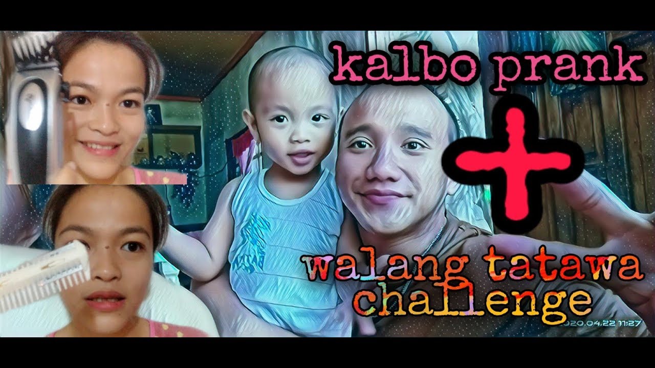 Kalbo prank+walang tatawa challenge | Vlog6 | Teamcoscos♥️ - YouTube