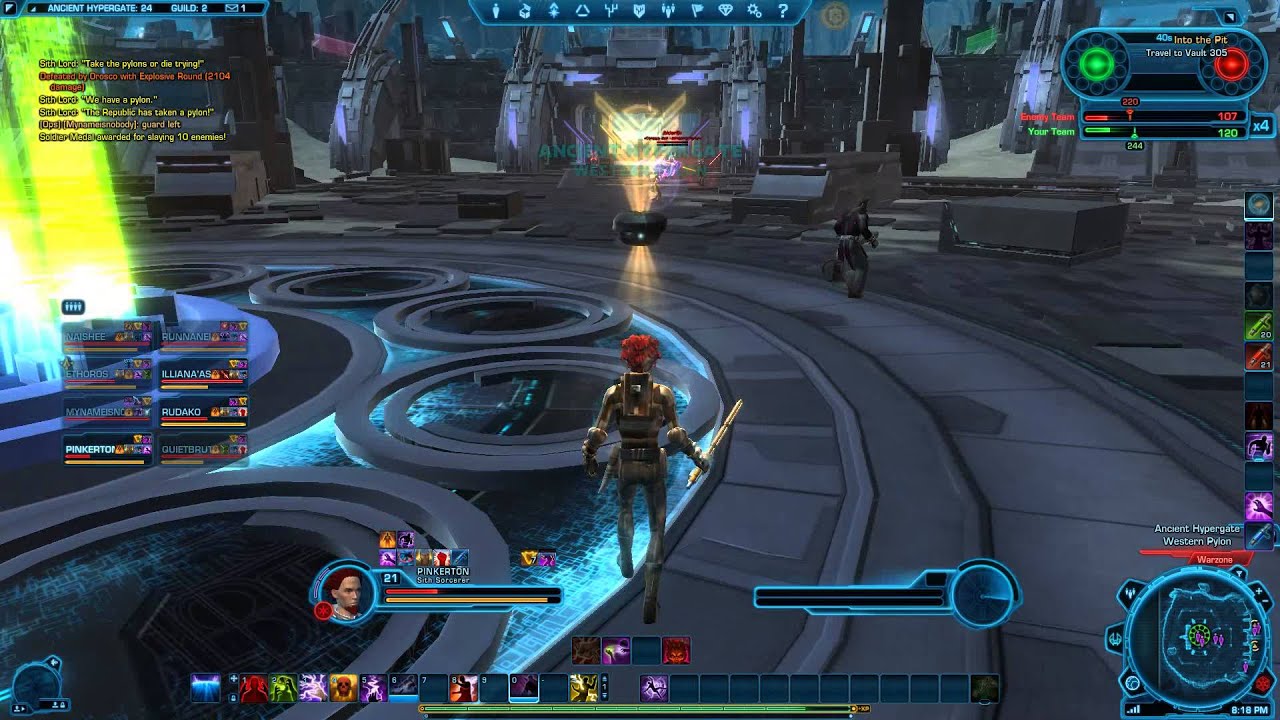 swtor Pink Hypergate 2 May 4 - YouTube