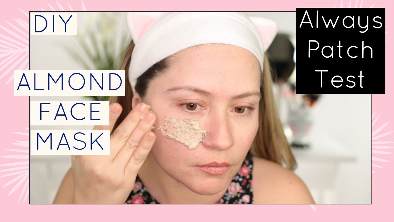 DIY ALMOND FACE MASK FOR SKIN BRIGHTENING & GLOWING | Why you should ...