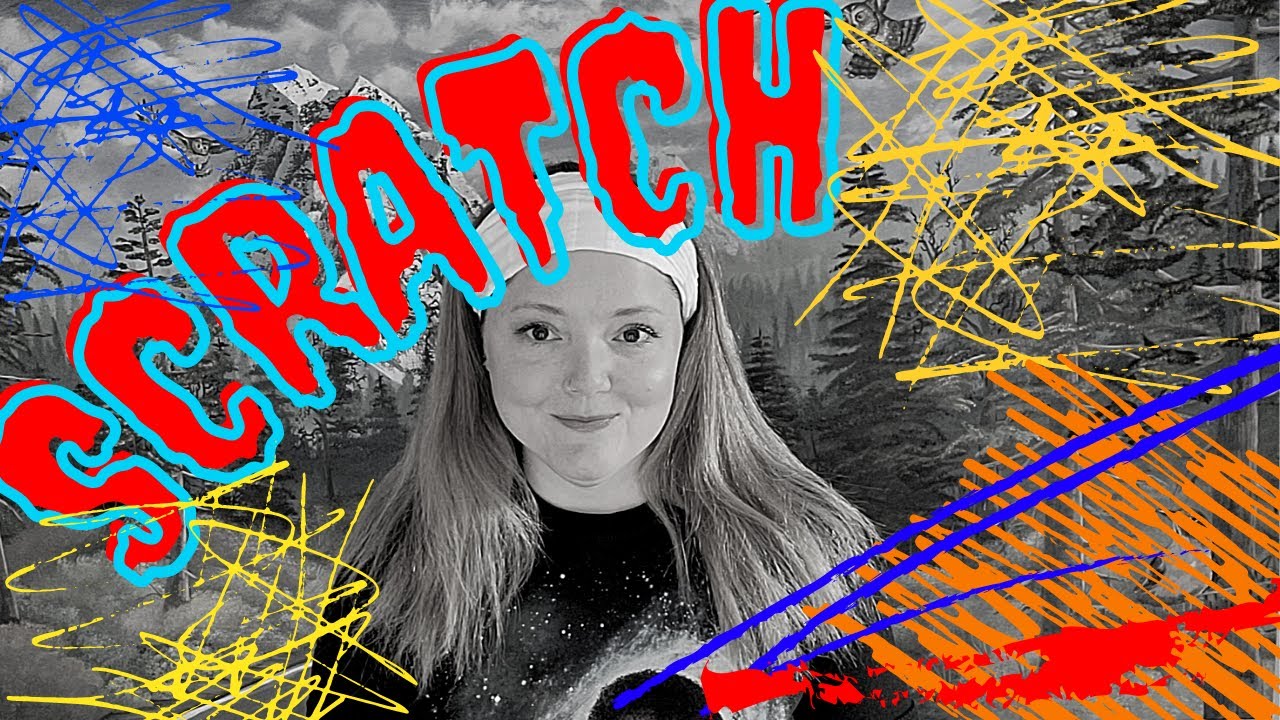 SCRATCH ART PAINTING! | How to create a scratch art piece, but with ...