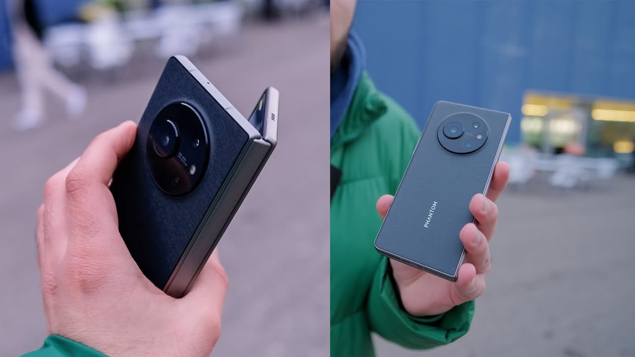 Uygun Fiyatlı Katlanabilir Telefon - Tecno Phantom V Fold ön inceleme # ...