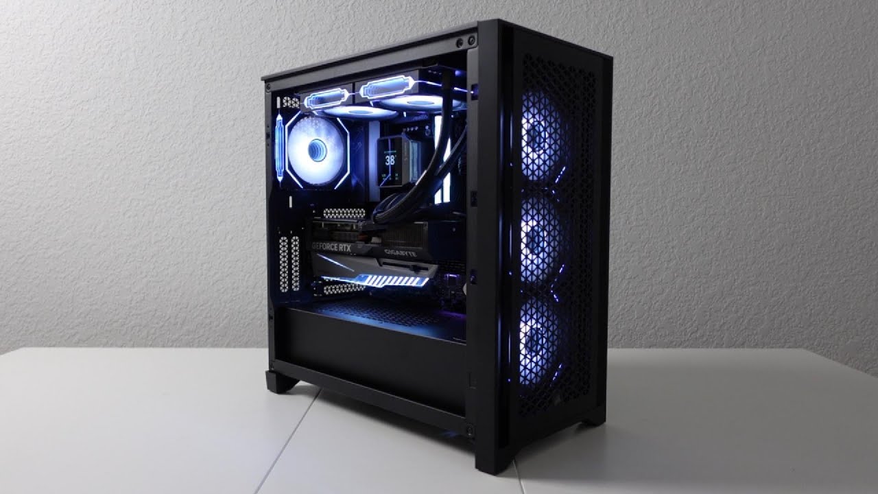 Mid-Range 1440p Gaming PC Build | Corsair 4000D Airflow | AMD 7500F ...