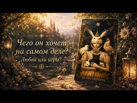✨ЧЕГО ОН ХОЧЕТ НА САМОМ ДЕЛЕ? ЛЮБВИ ИЛИ ИГРЫ?✨