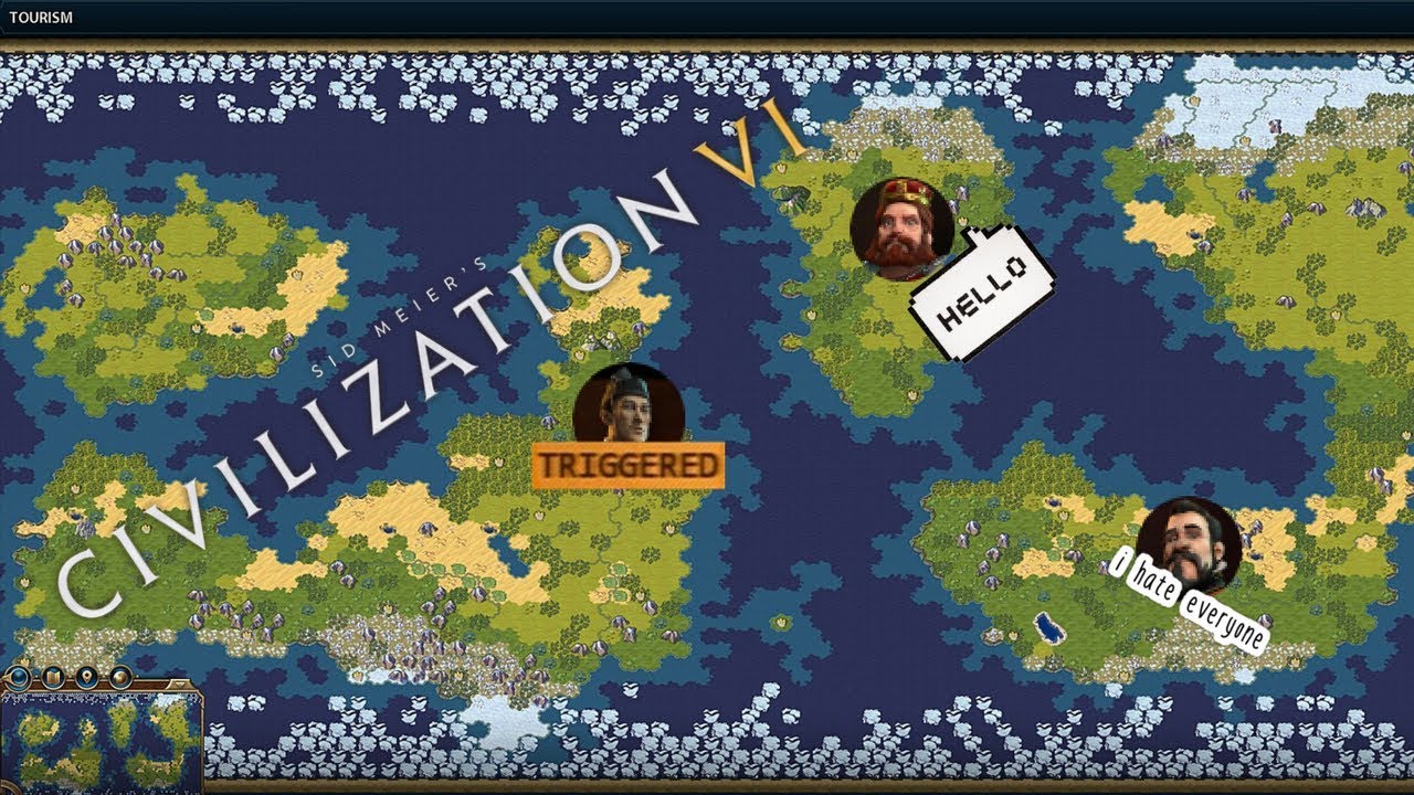 It wont let me leave!!!! (Civilization 6) #1 - YouTube