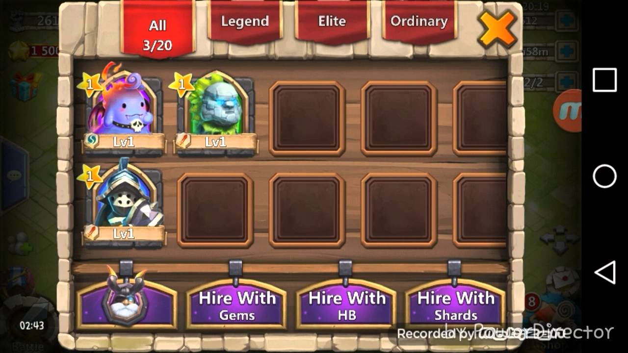 Castle clash- Getting an account for a friend - YouTube