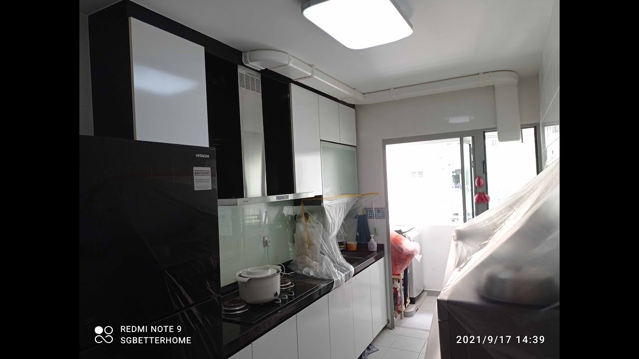 Building a Ducting System for a HDB kitchen with existing cabinet - YouTube
