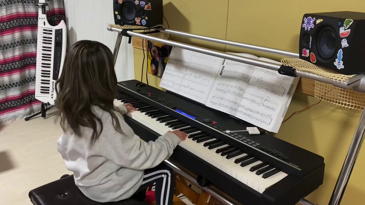 Odoru Pompokolin - Anime 'Chibi Maruko chan' Theme Age7 おどるポンポコリン ピアノ ...