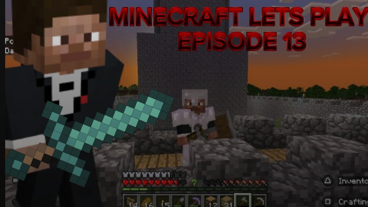 MINECRAFT LETS PLAY (13) Building a hug castle!!!!! - YouTube