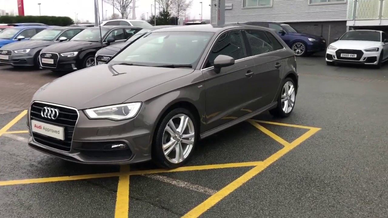 Approved Used Audi A3 Sportback for sale at Stoke Audi - YouTube