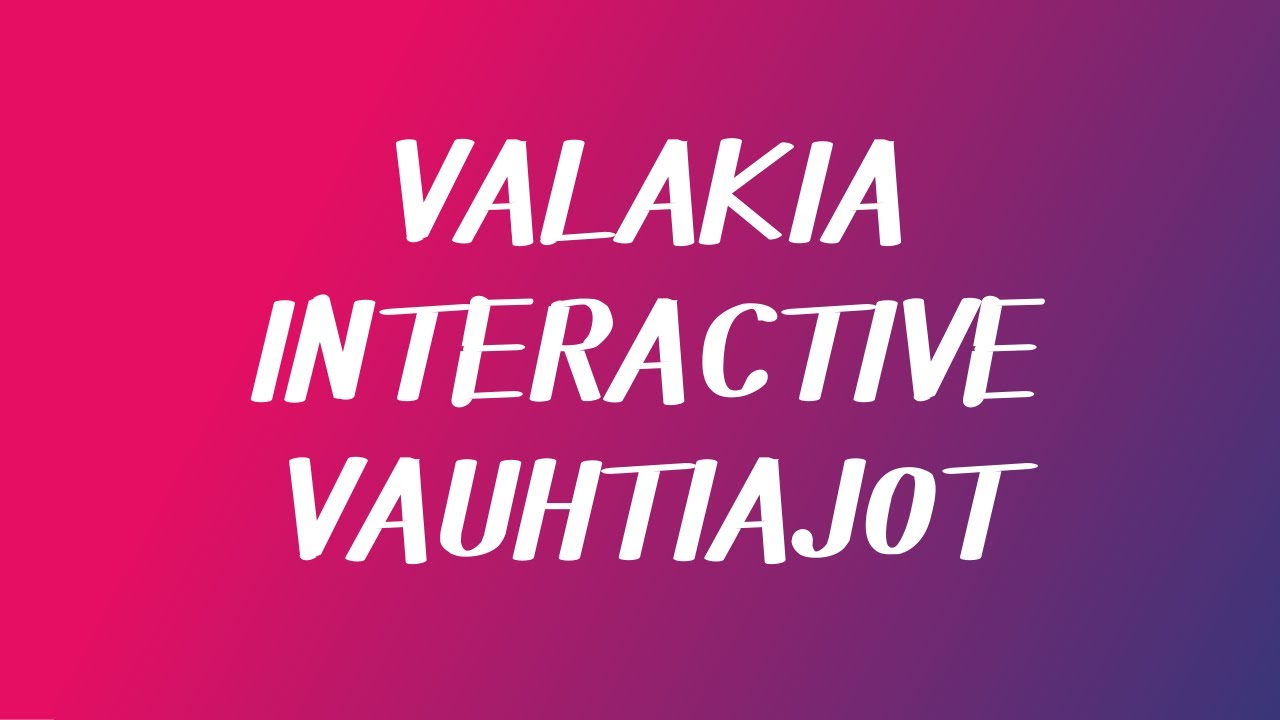TEST IT: Valakia Interactive - YouTube