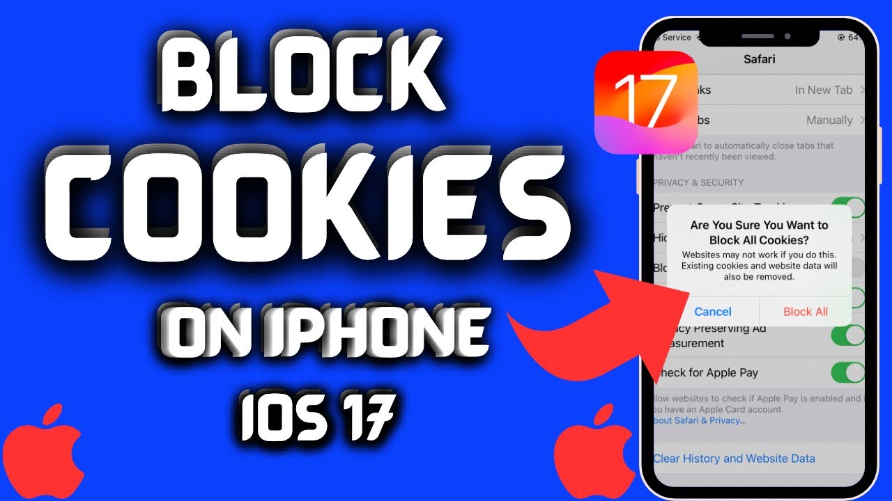 How to block all cookies on safari | How to block all cookies on iPhone ...