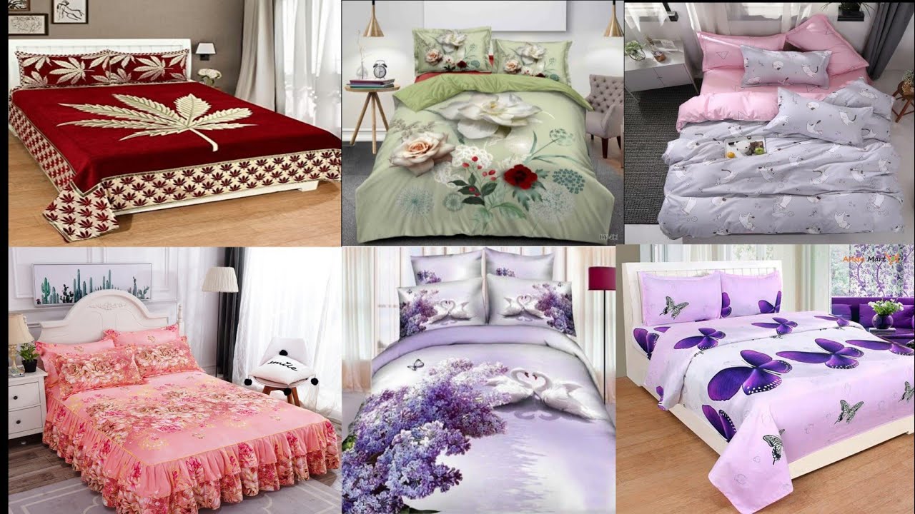 cotton bad sheet design 2022 || Designer cotton bad sheet design ideas ...
