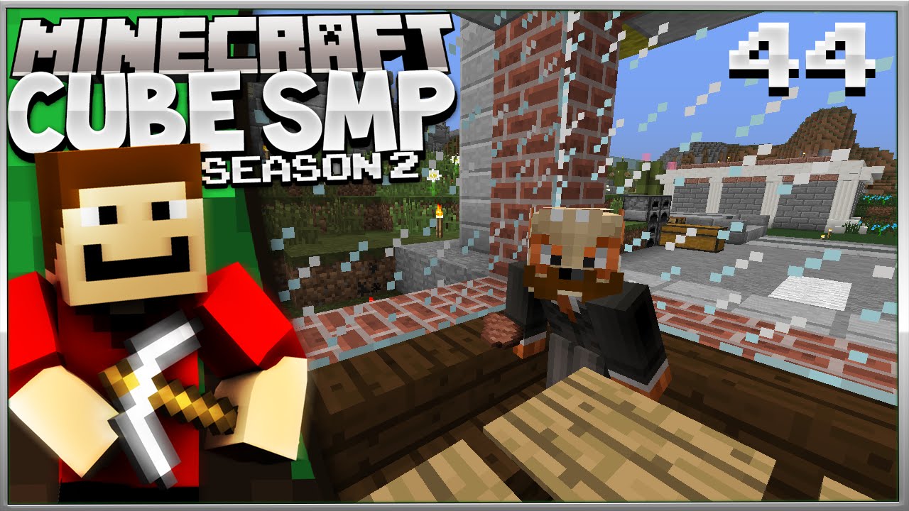 Minecraft: Cube SMP - E44 - THE SHOP IS DONE! - YouTube