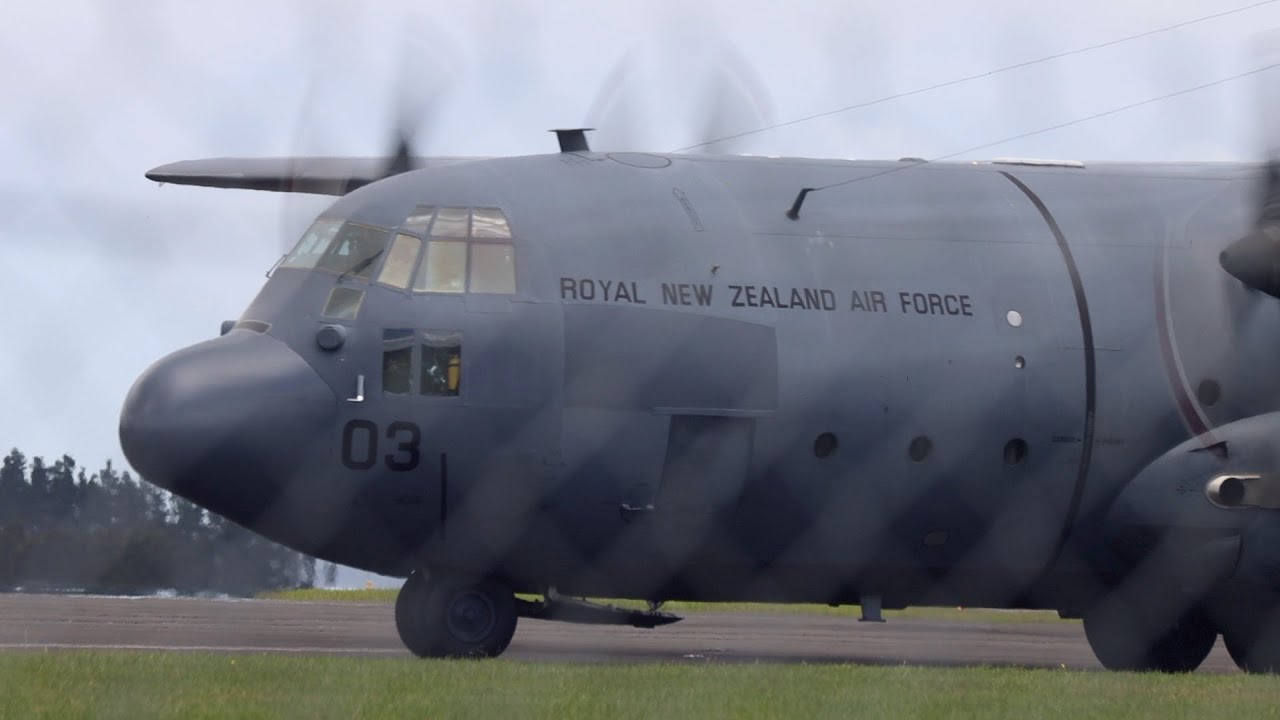 RNZAF C-130 Hercules NZ003 Retired, 2023 - YouTube