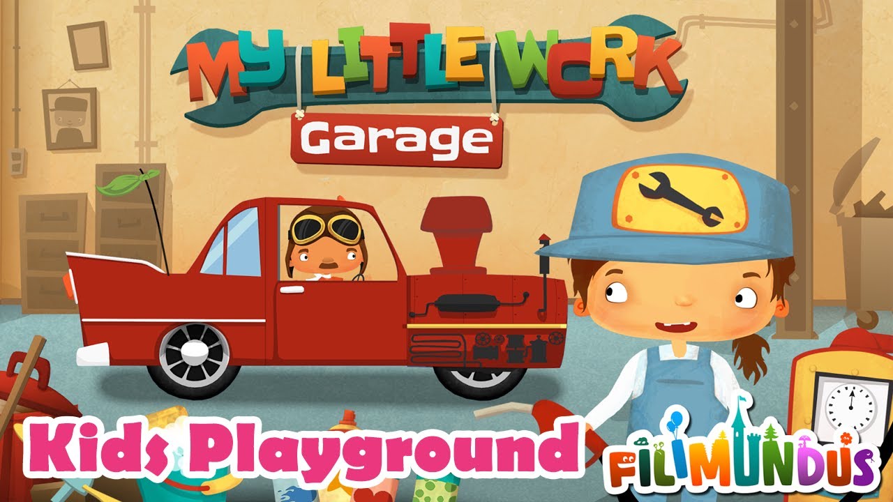 My Little Work – Garage - Filimundus AB - Games for Kids - YouTube
