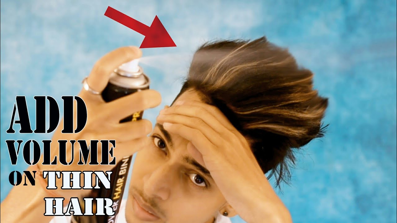 How To Add Volume On Thin Hair ☆ How To Use Zuke Hair Spray ☆ SAYAN ...