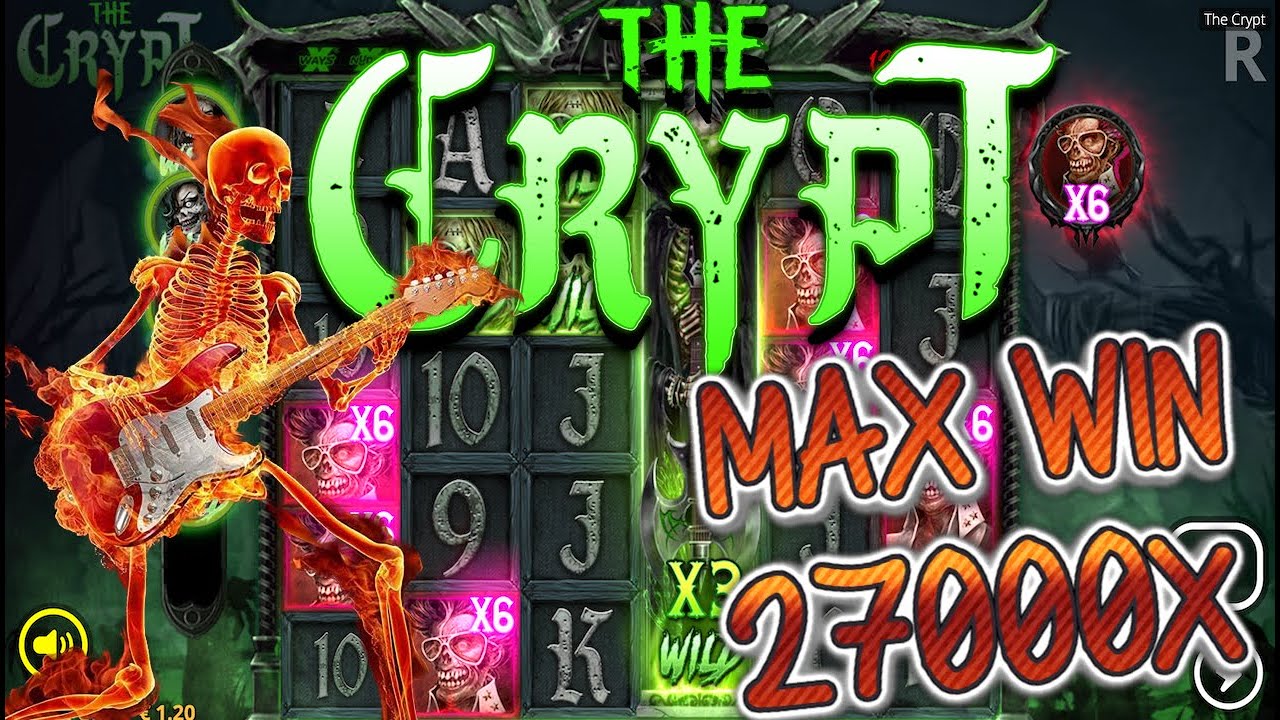 🎤 Player Hits The Crypt Slot 🔥 MAX WIN 🔥 (Nolimit City) - YouTube