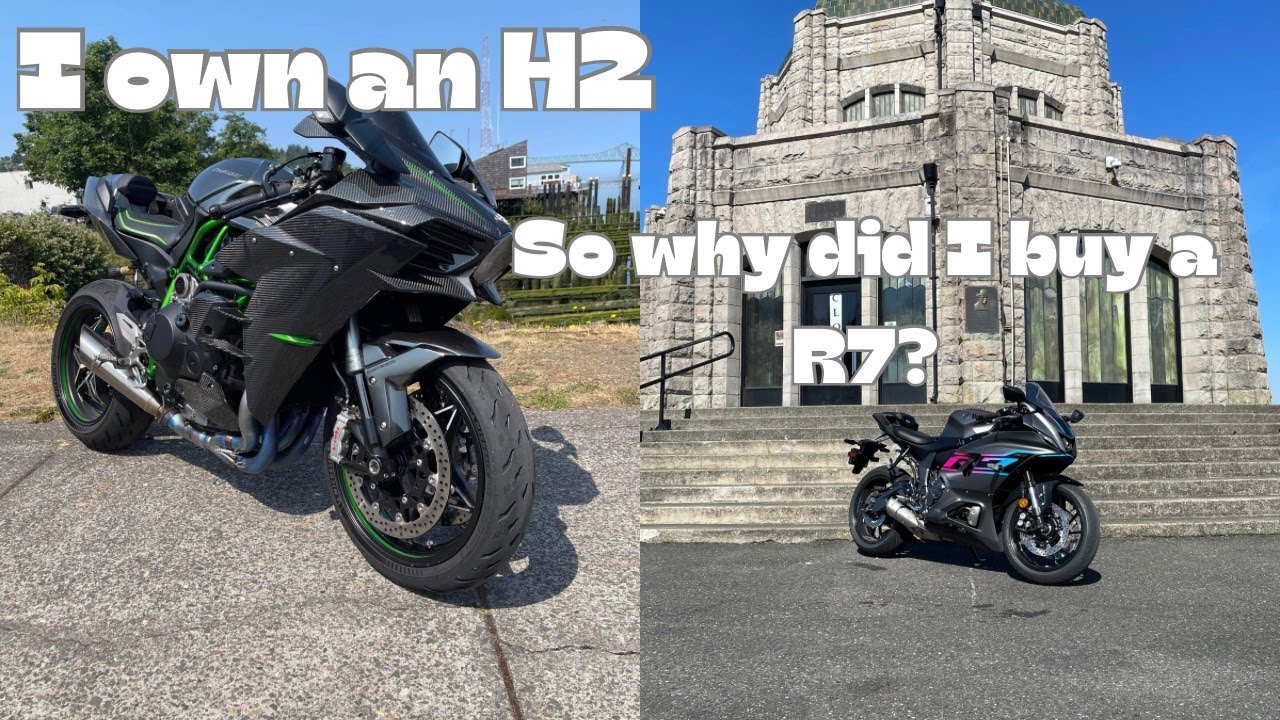 As an H2 owner, Why did I buy a Yamaha R7? - YouTube