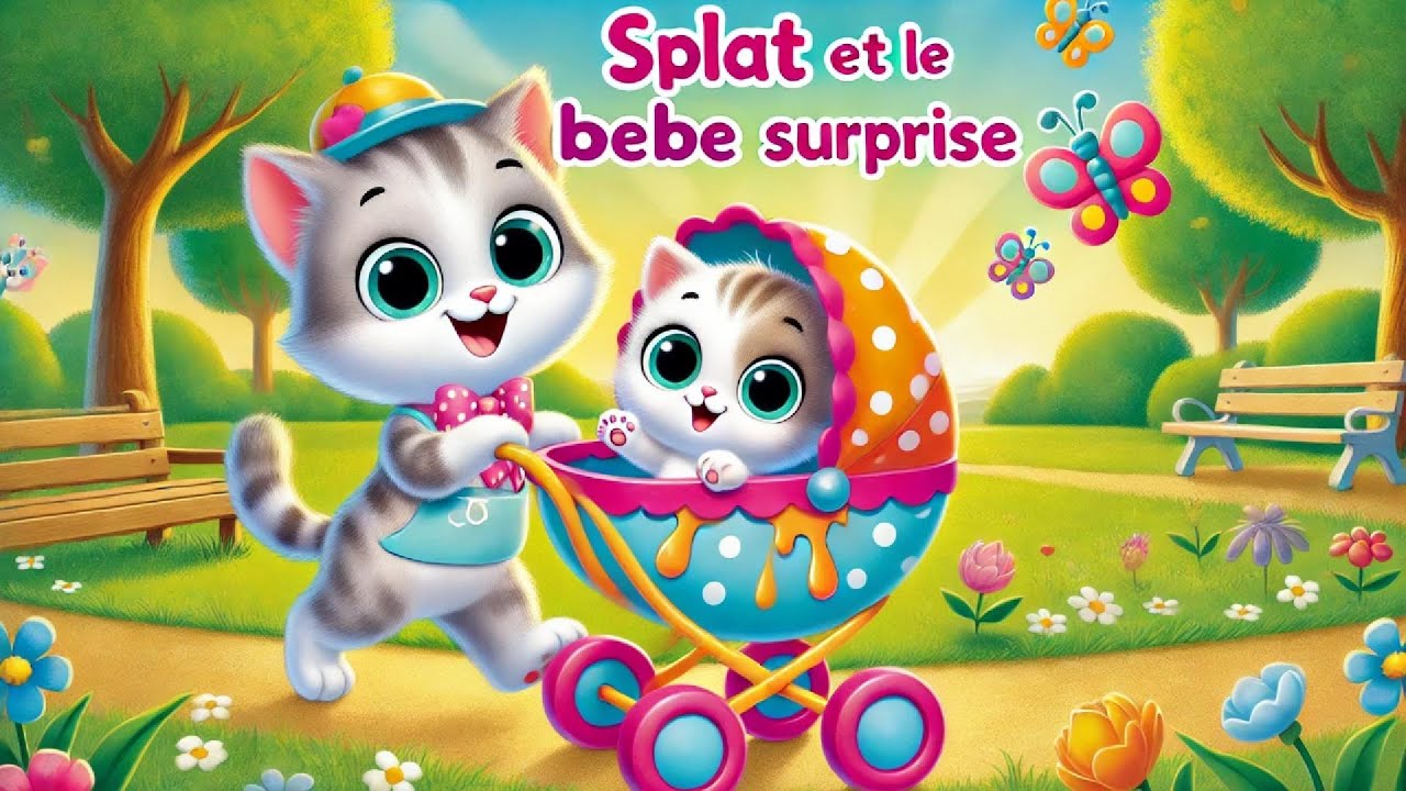 Splat & le Bébé Surprise (Splat & Surprise Baby) Read-Along About ...
