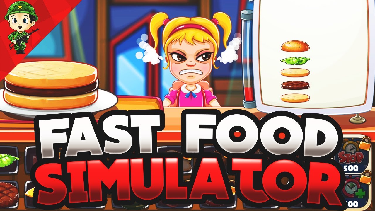 Fast Food Simulator Gameplay - YouTube