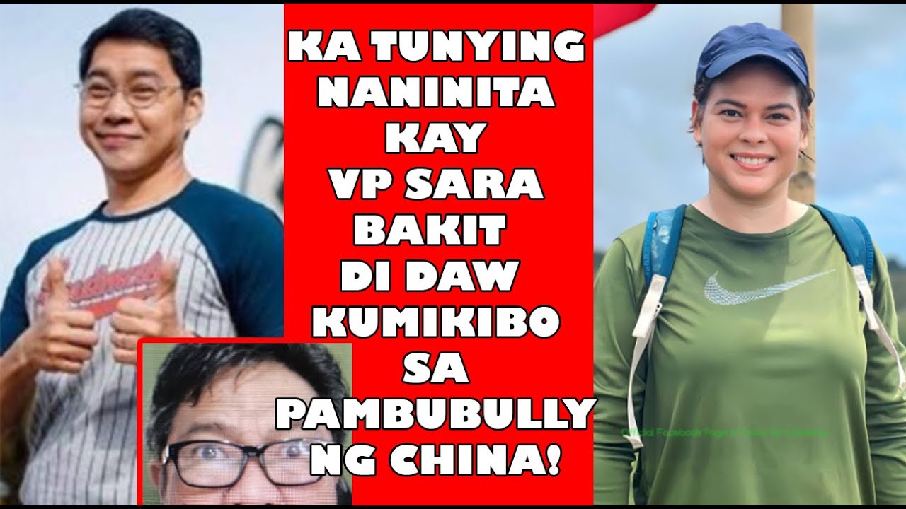 KA TUNYING NANINITA KAY VP SARA BAKIT DI DAW KUMIKIBO SA PAMBUBULLY NG ...