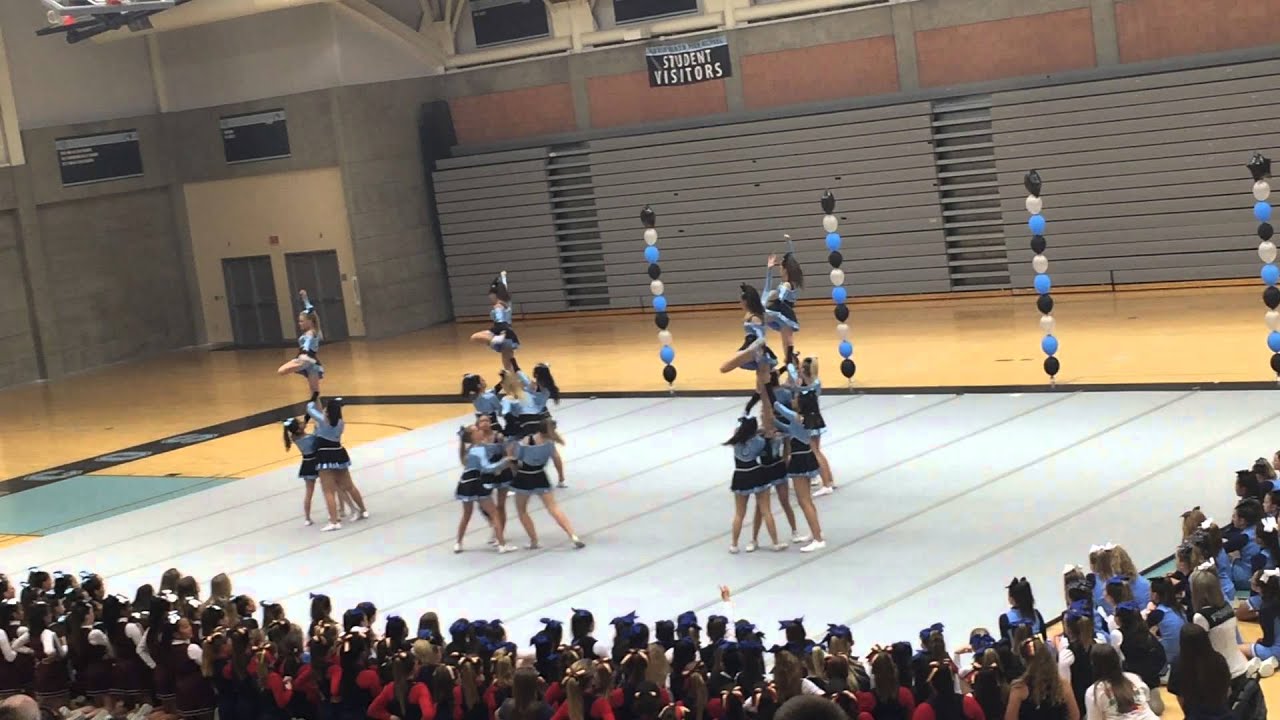 Clovis North Competition Cheer 2014-15 - YouTube