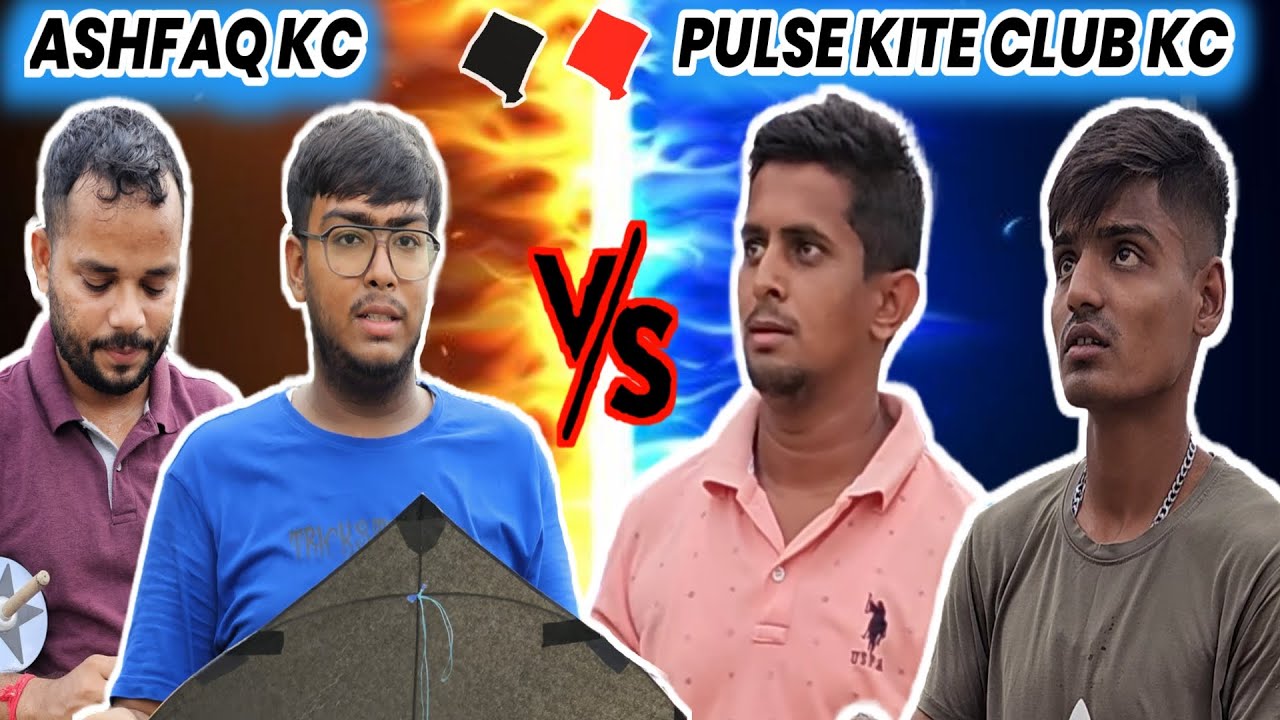 Club Kite Fighting 🔥 _ Ashfaq KC VS Pearls KC _ Kolkata Kite Fighting 🔥 ...