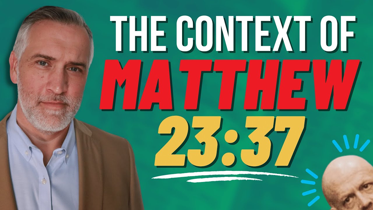 Is James White Right About Matthew 23:37? - YouTube