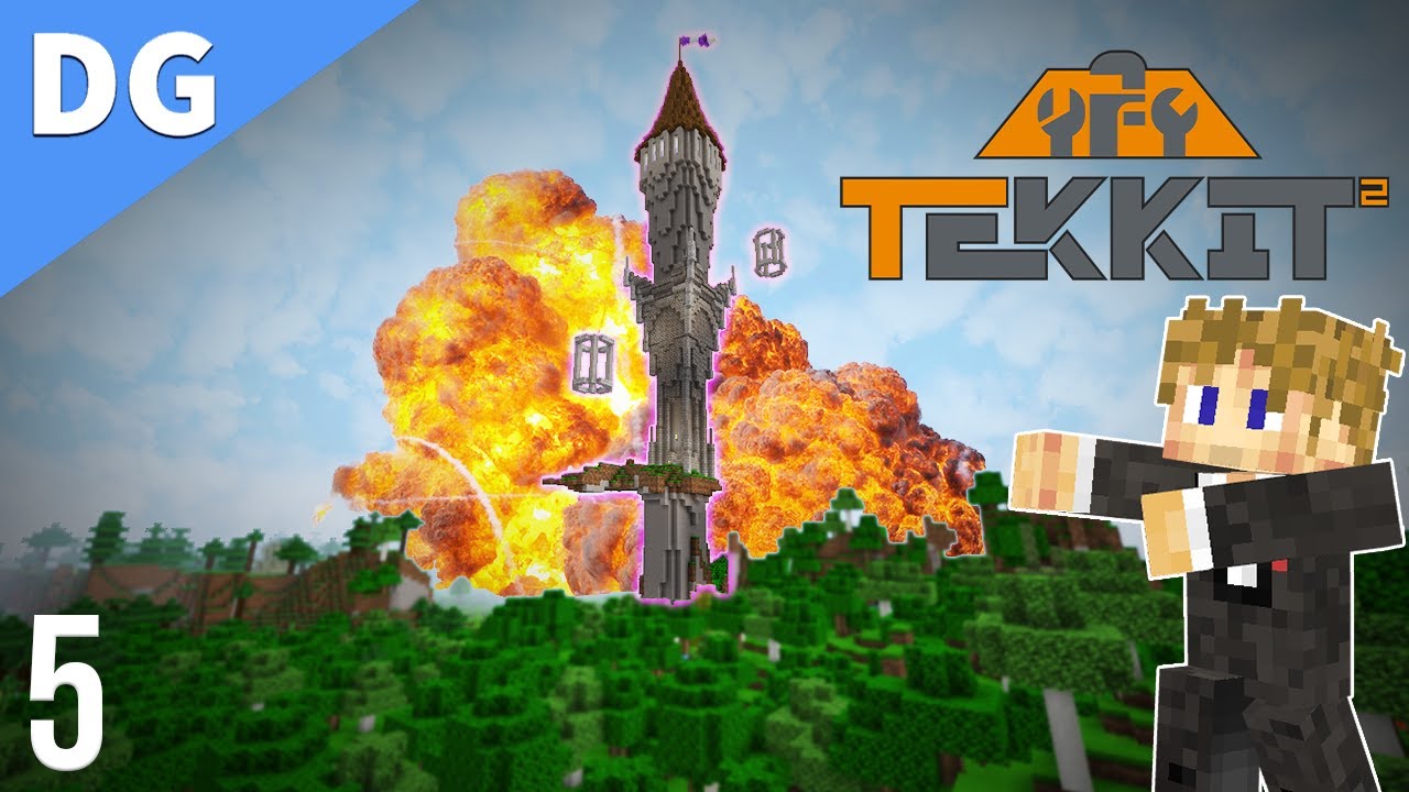I Built an ALCHEMIST TOWER in TEKKIT! | Minecraft Modded 1.12.2 ...