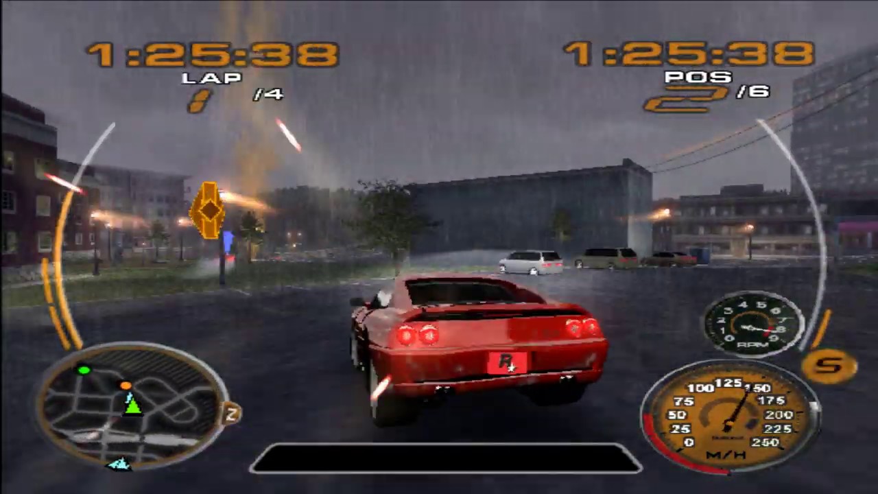 Midnight Club 3 - Big Air Atlanta (Best race in the game) - YouTube