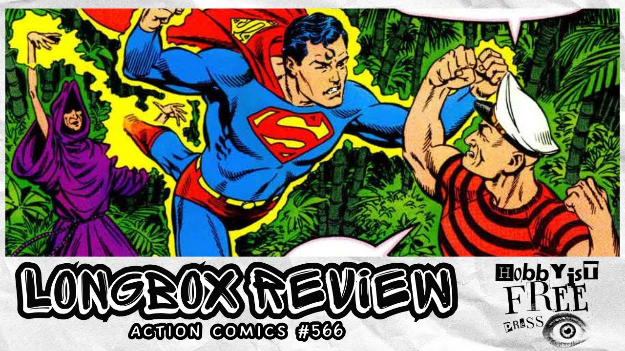 SUPERMAN VS. POPEYE THE SAILOR MAN?!?! (Action Comics #566) - YouTube