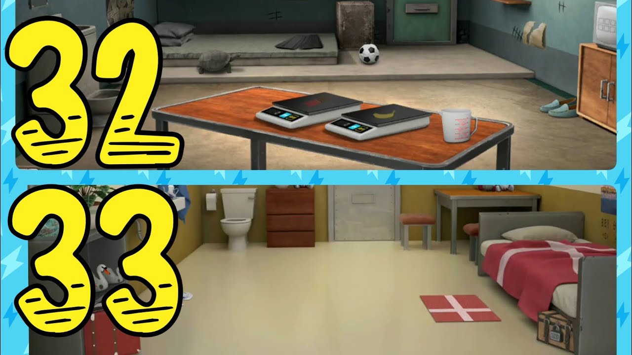 100 DOORS - Escape From Prison Level 32, 33 Walkthrough and Solution ...