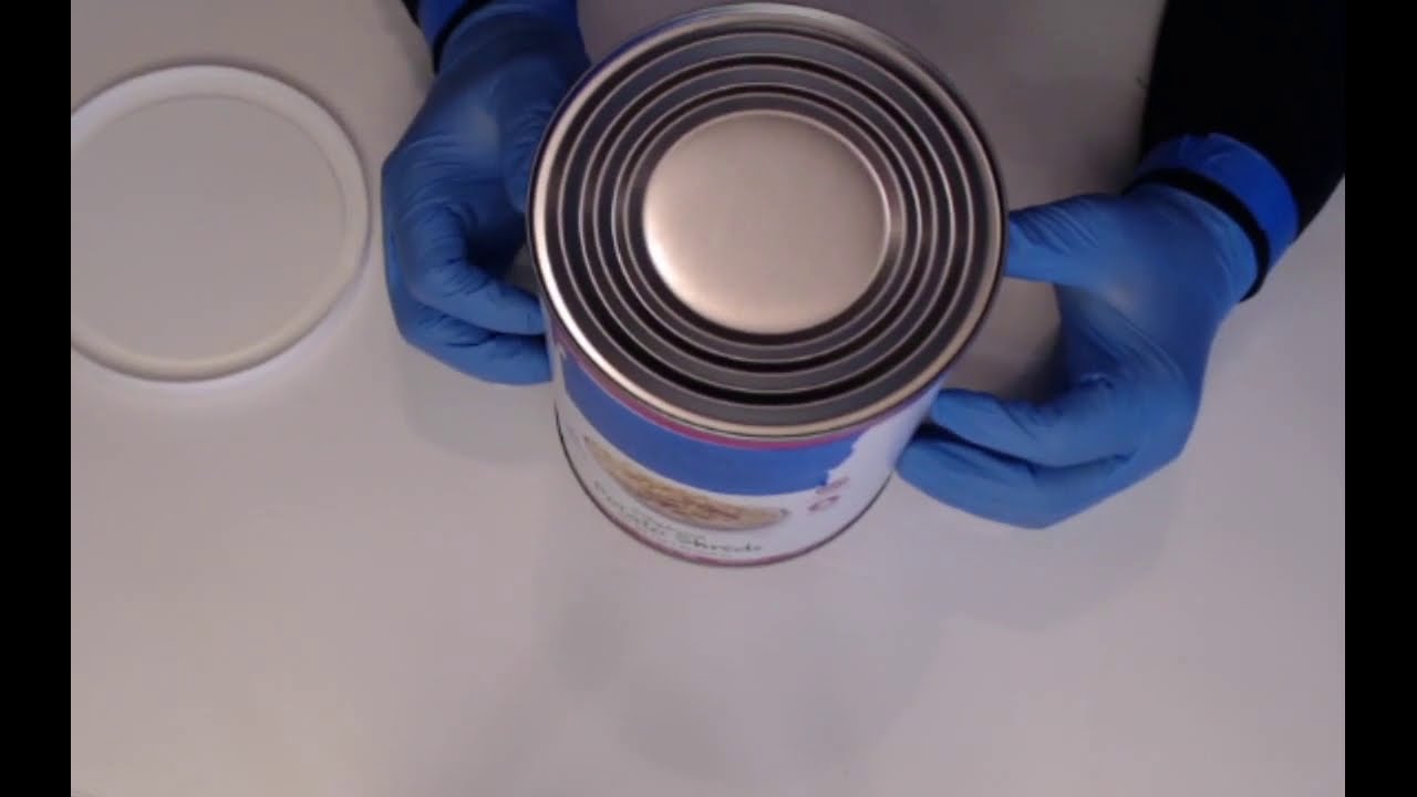 Prepping & Waxing Emergency Food Cans for Long Term Storage in time of ...