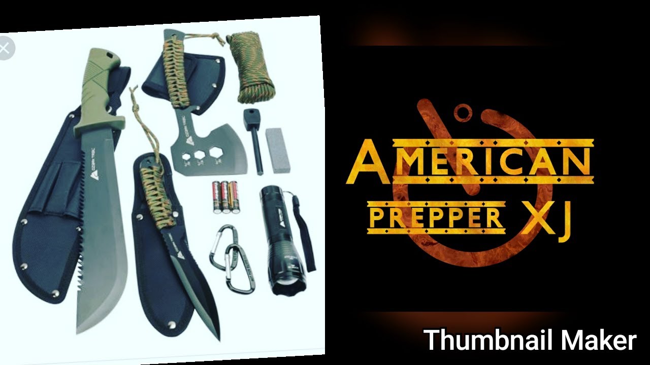 NEW Ozark Trail 12 piece camping tool set - YouTube