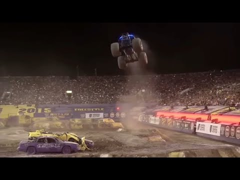 Most INSANE AIR Moments During Monster Jam's Prime 🪽