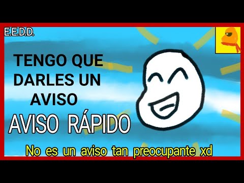 Pequeño aviso/ El Espectáculo De Dabe