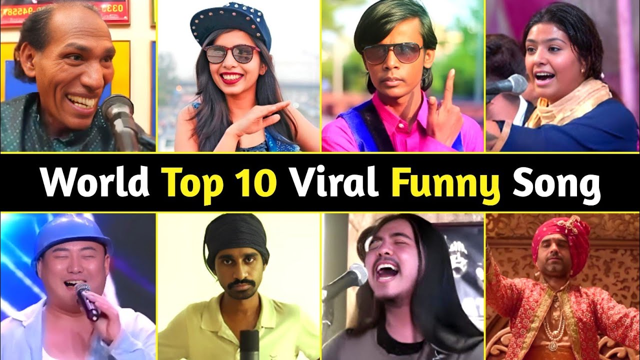 Top 10 Most Viral Funny Song In The World | Viral Funny Song | Nooran ...