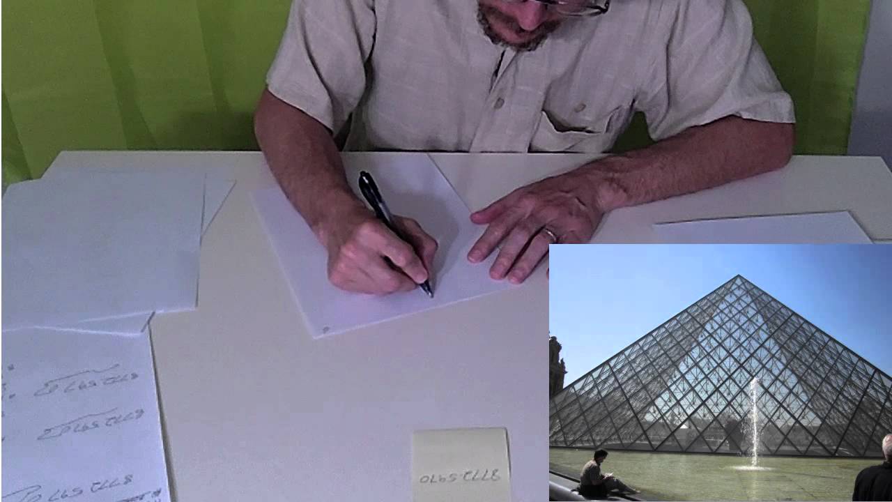 Remote Viewing Demonstration: Full session with feedback photo, Edward ...