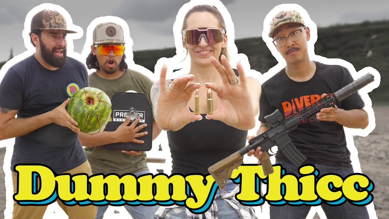 458 SOCOM: Shooting The Military's THICKEST AR Round!!! - YouTube