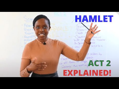 'Hamlet' in 3 Minutes! | Hamlet, Act 2 by William Shakespeare - A Level English Literature Summary!