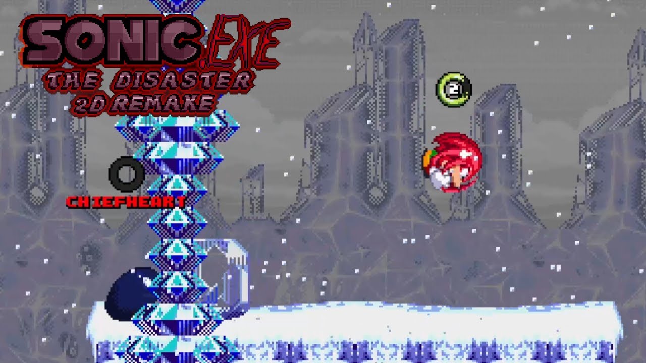 Sonic.exe The Disaster 2D Remake moments-Thank you iceblock - YouTube