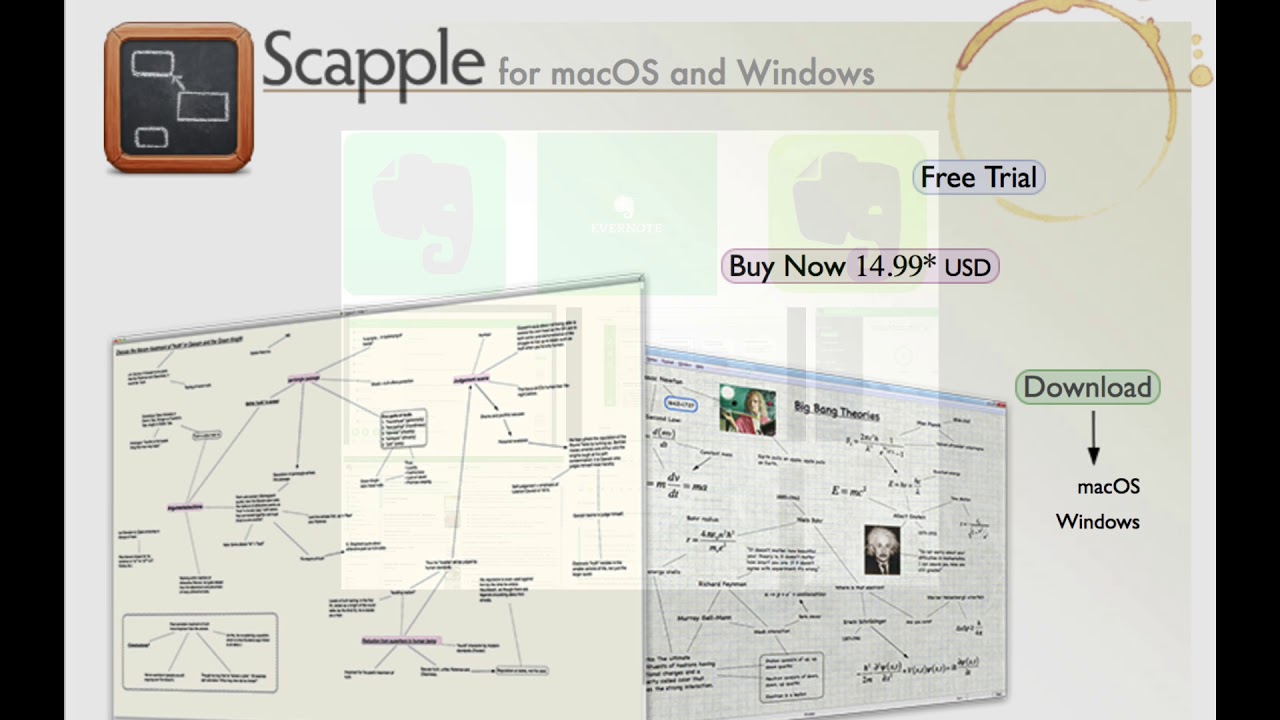 Trailer mindmapping course on Skillshare using Scapple - YouTube