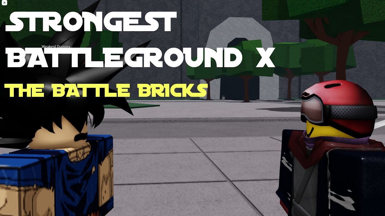 The Battle Bricks Characters x The Strongest Battlegrounds 1: Training ...