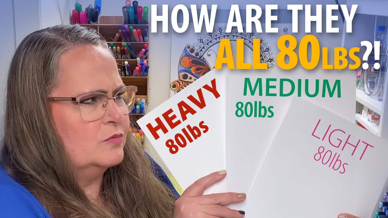 Paper Weight Explained | How LBS & GSM Are Measured - YouTube