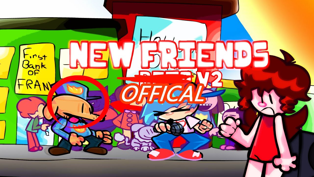 FNF: Funky Officers/Dog Man | FNF MOD (V2) - "New-Friend OFFICAL V2 ...