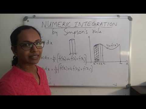 Simpsons Rule - Numerical Methods - YouTube