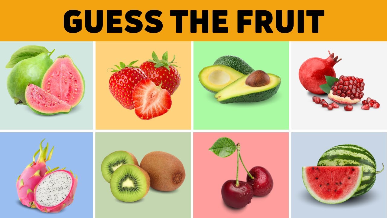 Guess the Fruit in 5 Seconds | Fruit Quiz | Can You Guess them? | Quiz ...