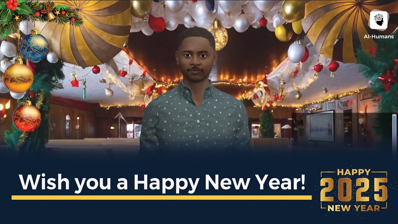 🎉 AI-Humans Wishes You a Very Happy 2025! 🎉 - YouTube