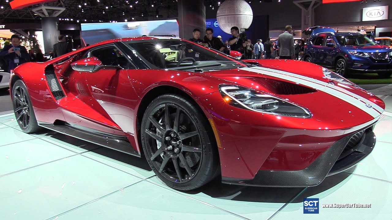 2017 Ford GT - Exterior Walkaround - 2017 New York Auto Show - YouTube