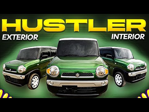 Suzuki Hustlers 4x2 Automatic Exterior & Interior ( Japan surplus)